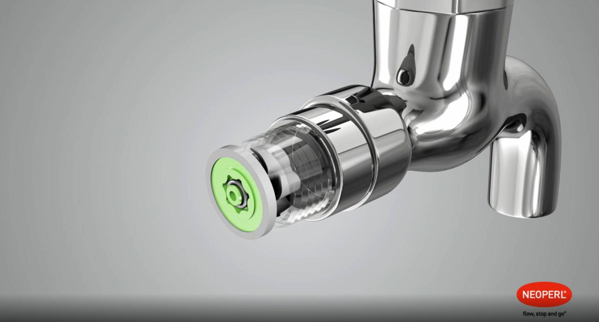 Produktvisualisierung, Wasserhahn Neoperl