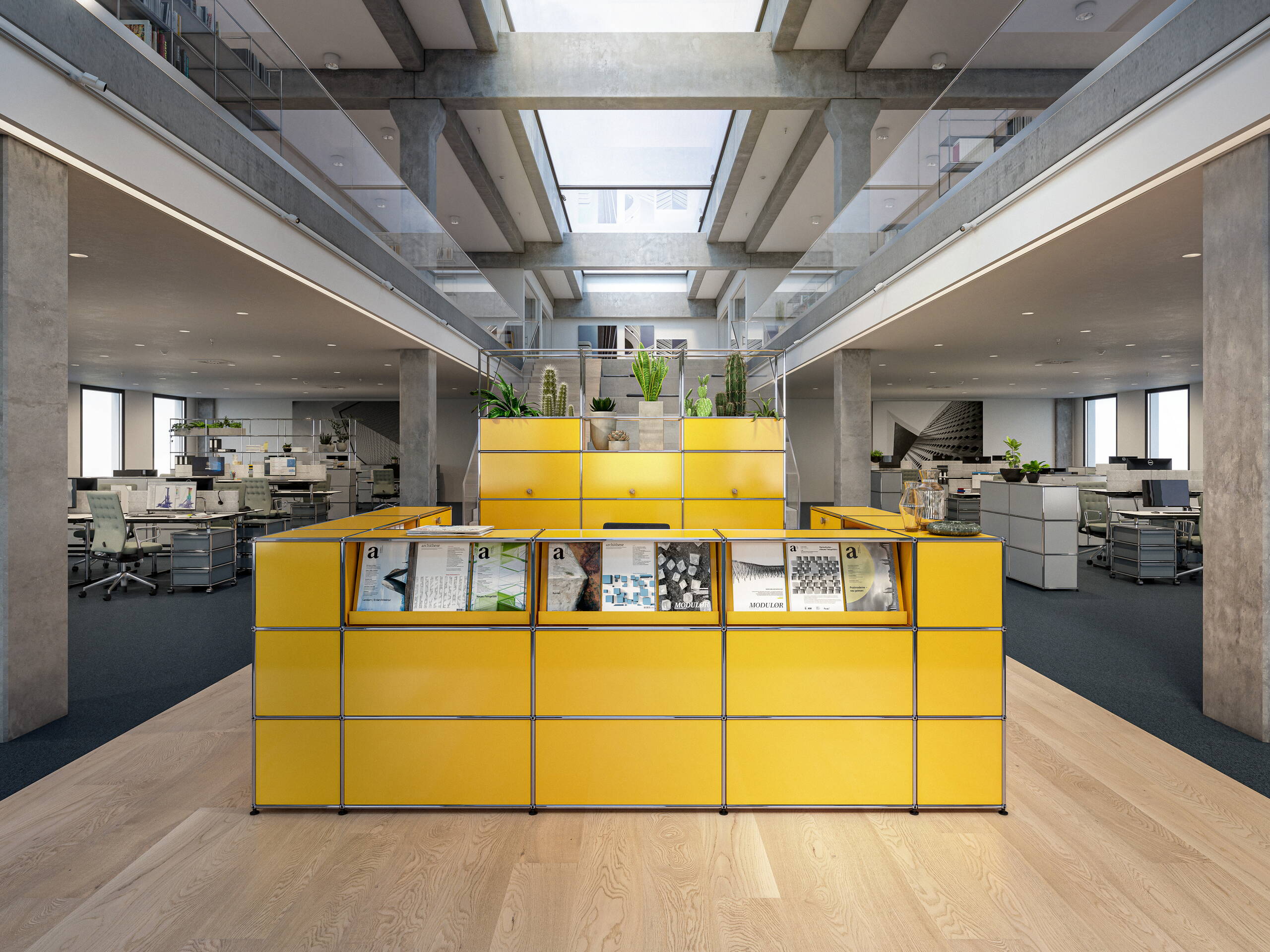 Produktvisualisierungen, USM Reception